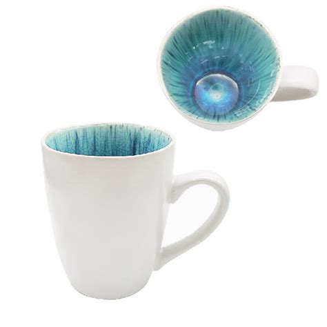 DOWAN 16 Oz Ceramic Coffee Mug Stoneware Coffee Mug Set Of 4 Gift For