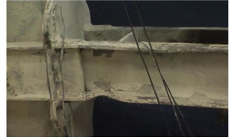 Formation Of Plastic Hinge In The Beam Of The First