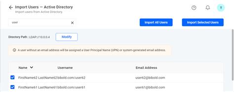 User Import From Active Directory Embedded BI Bold BI