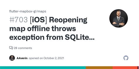 [ios] reopening map offline throws exception from sqlite and breaks