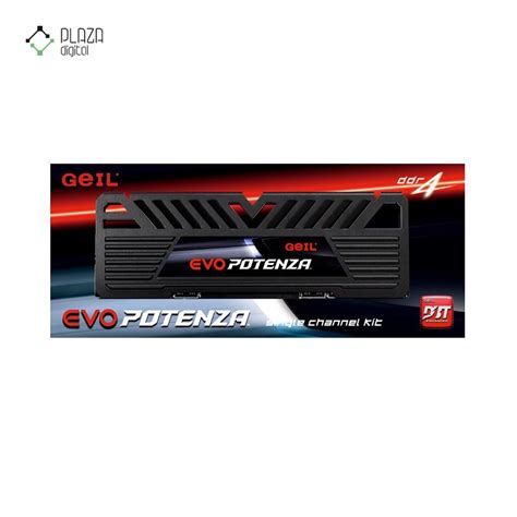 قیمت رم کامپیوتر Ddr4 گیل مدل Evo Potenza تک کاناله 3200 مگاهرتز Cl16