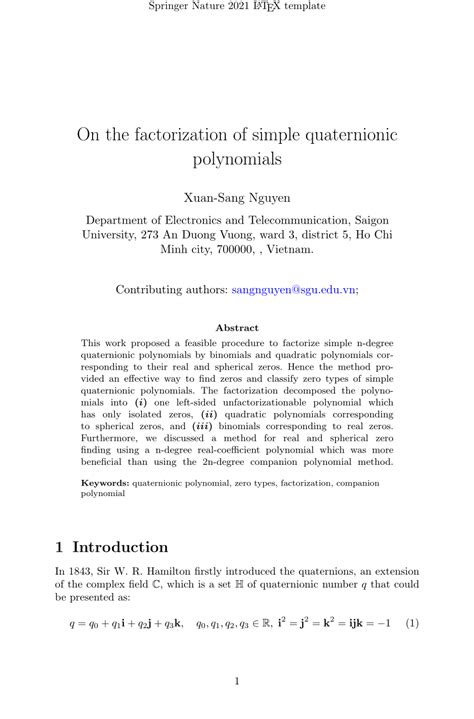 pdf on the factorization of simple quaternionic polynomials