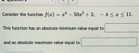Solved Consider The Function Fz 21 5022 2 14