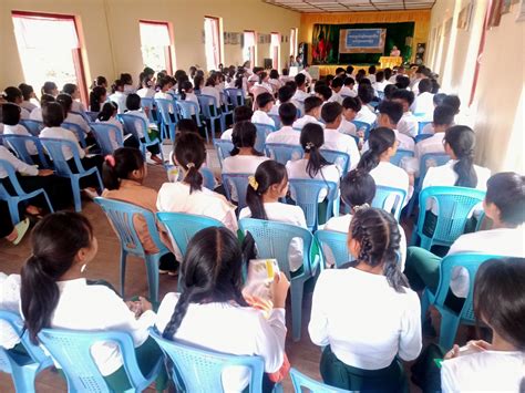 လွိုင်လင်မြို့ အ ထ က ၂ ကျောင်းတွင် ကလေးသူငယ်အခွင့်အရေးများဆိုင်ရာ အသိပညာပေးဟောပြောပွဲ ကျင်းပ