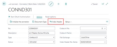 Initialize Connector ECM Smart Connect