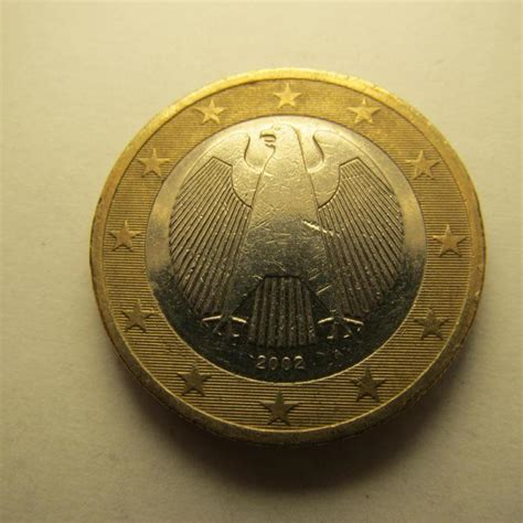 Euromince Německo 1 Euro 2002 A Aukro