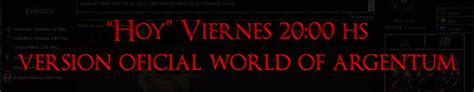 World Of Argentum Online Mod Aodrag 20 00hs Argentina