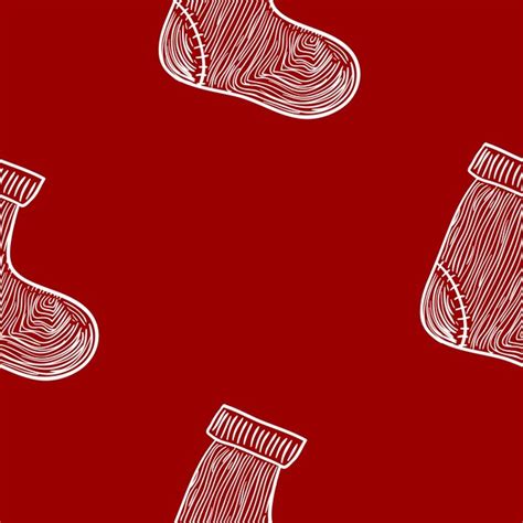 Premium Vector Seamless Pattern With Socks