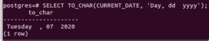PostgreSQL Date Format Functions Of PostgreSQL Date Format