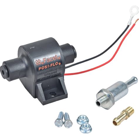 Posi Flo Solid State Fuel Pump Kit 12v 4 7psi 12 Min Dry Lift 25
