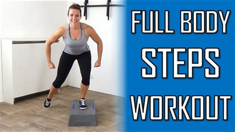 Full Body Steps Workout At Home Challenging And Strengthening Stepper