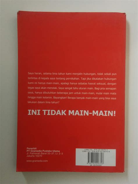Jangan Main Main Dengan Kelaminmu Aksiku Toko Buku Bekas Online