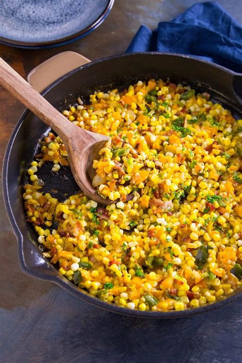 Cajun Corn Maque Choux Recipe Chili Pepper Madness Comida Cocina Cajun Recetas