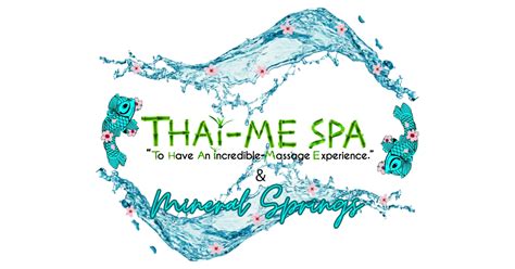 Hot Springs Massage Thai Me Spa And Mineral Springs