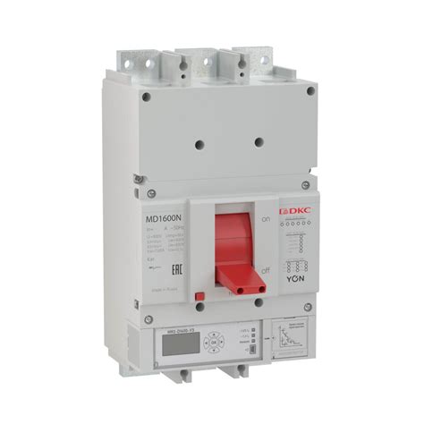 Авт. выкл. YON MD800N-MR2 3P 800А 50kA Ir 0.4…1xIn Isd 1.5…10xIn ...