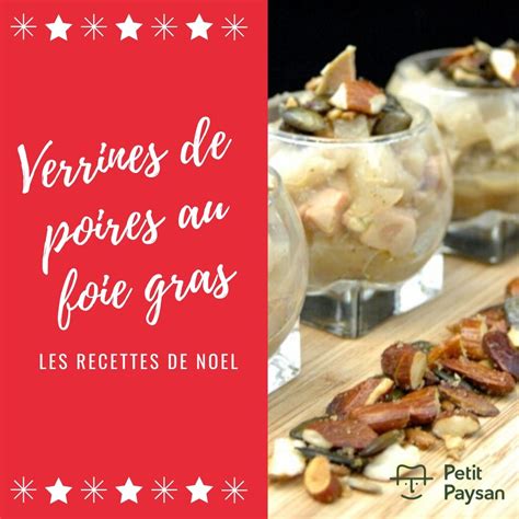 Verrines de poires au foie gras Magasin producteur à Aix en Provence Les Milles