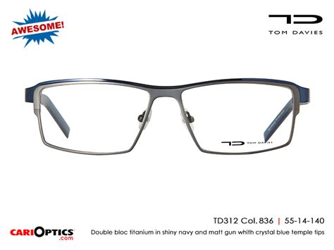 Td Tom Davies Eyeglass Frames By Carioptics