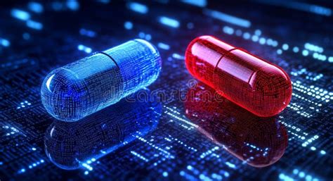 A Digital Matrix Rich With Complex Patterns And Symbols Serves As The