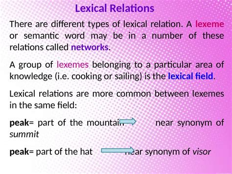 word meaning lexical semantics bárbara eizaga rebollar