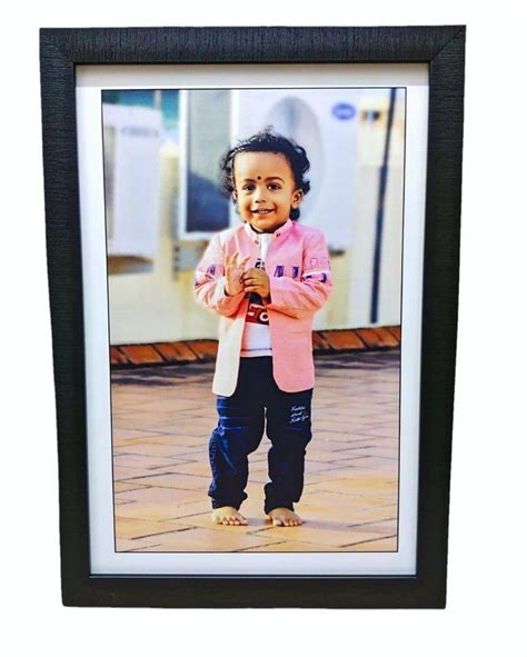 Black Wall Mount A3 Photo Frame For Protect And Support Artwork At Rs
