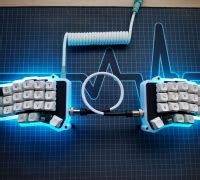 Split Keyboard Handwired D Models To Print Yeggi