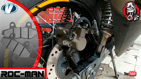 896 VENTO ROCKETMAN 250 COMO CAMBIAR BALATAS TRASERAS YouTube