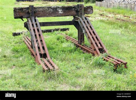 A Buffer Stop Or Bumper Bumping Post Or Stopblock Is A Device To