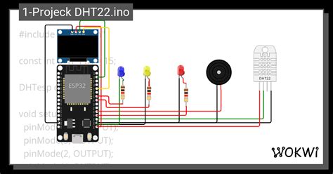 Evaluasi1 DH22 Wokwi ESP32 STM32 Arduino Simulator