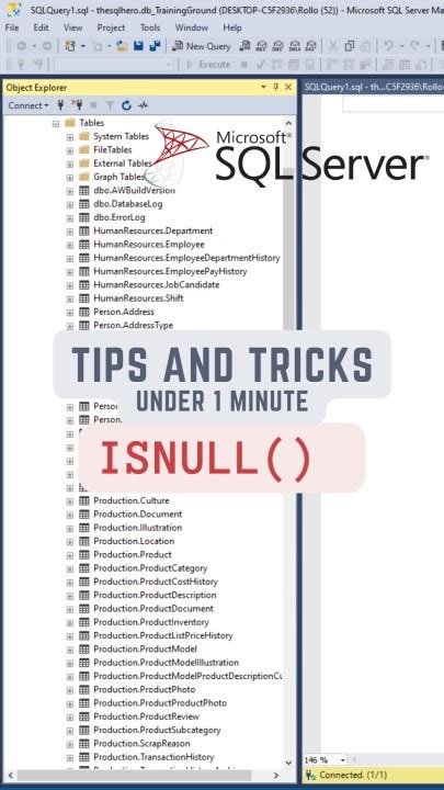 The Sql Hero On Linkedin Isnull