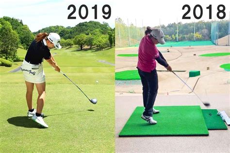 インパクトが1年前と全然違う！ 渋野日向子のスウィングを変えた、青木翔コーチの「頭に手をポン練習」ってなんだ みんなのゴルフダイジェスト