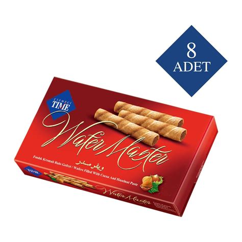 Çizmeci Time Wafer Master 65 gr Fındıklı 8 li Paket Fiyatı
