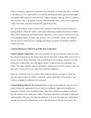 Bus 5211 Unit 5 Discussion Docx Culture Is Frequently Figuratively