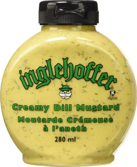 Inglehoffer Creamy Dill Mustard 280ml Amazonca Grocery And Gourmet Food