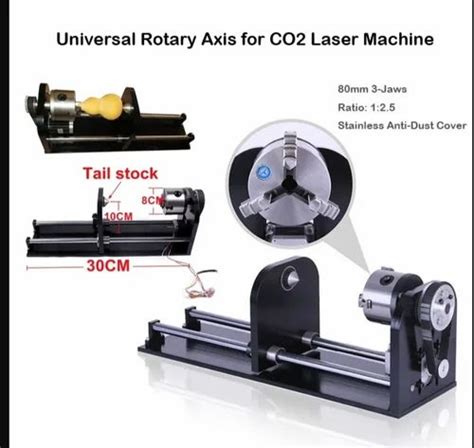 Rotary Axis Fourth Axis For Co2 Laser Engraving Cutting Machine At Best Price In Nadia