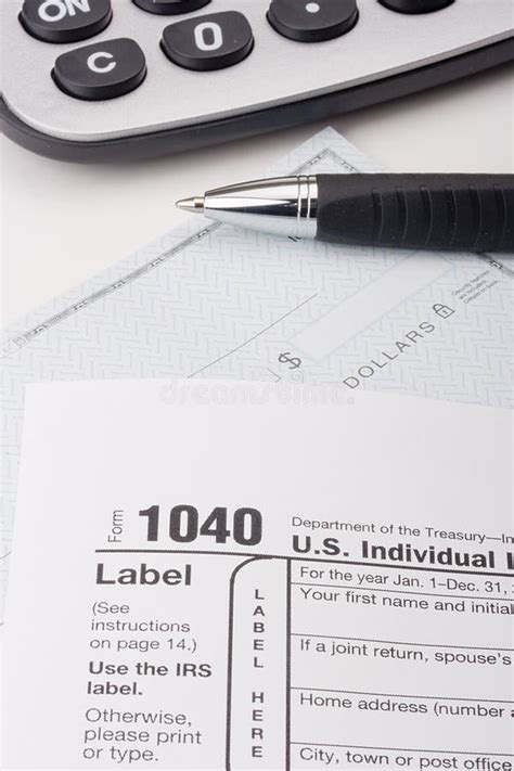 Form 1040 Editorial Photography Image Of Form Recover 17792282