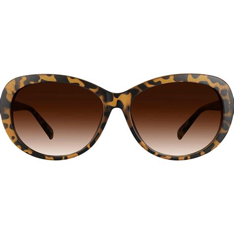 Tortoiseshell Premium Oval Sunglasses 1117325 Zenni Optical In 2024