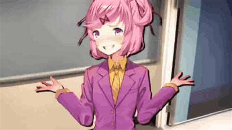 Doki Doki Ddlc GIF Doki Doki Ddlc Natuski Discover Share GIFs