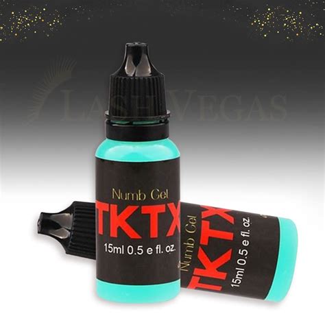 Tktx During Procedure Numbing Gel 15ml Lash Vegas