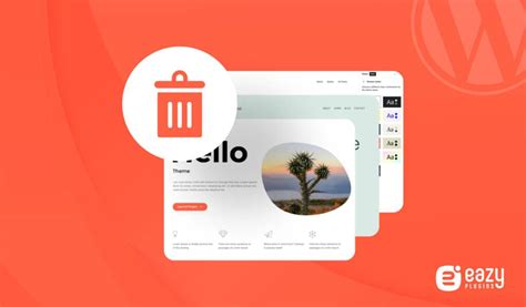 3 easiest way to delete wordpress theme improve your website speed