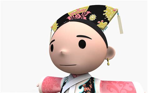 Chinese Qing Dynasty Princess 3d Model By Tomoplace