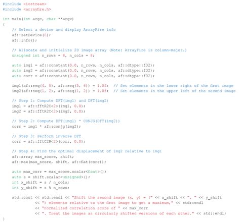 Accelerating The 2d Fourier Correlation Algorithm