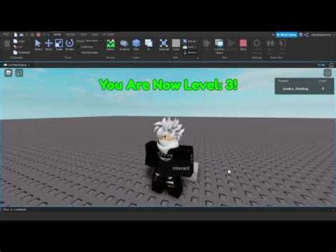 Level Up System Roblox Studio YouTube