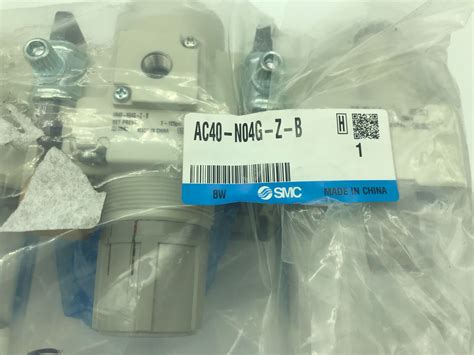 SMC Corporation AC40 N04G Z B Filter Regulator Lubricator Combo Modular 1 2NPT Mfr Part