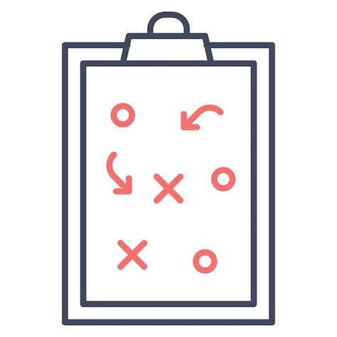 Style d illustration vectorielle de la stratégie de jeu Vecteur Premium