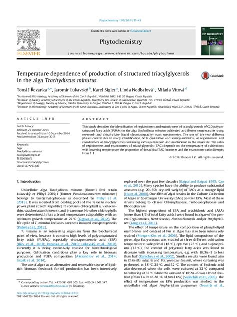 Pdf Temperature Dependence Of Production Of Structured