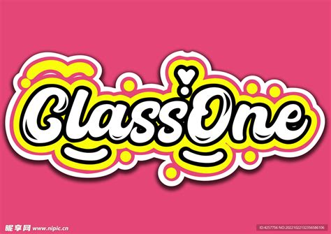 Classone 一班 班级设计图其他文化艺术设计图库昵图网