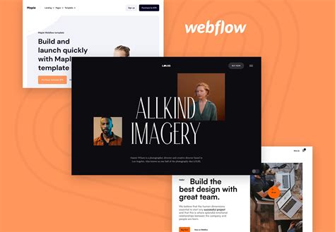 Best Webflow Templates In Laborator