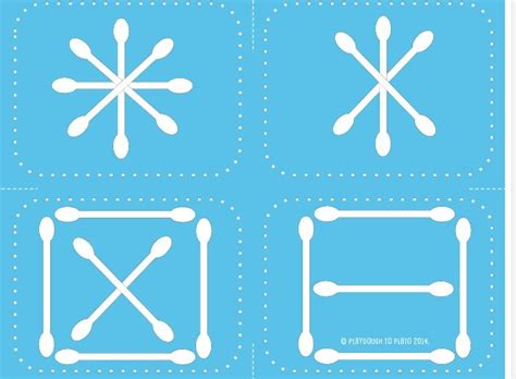 Snowflake Pattern Block Mats Artofit