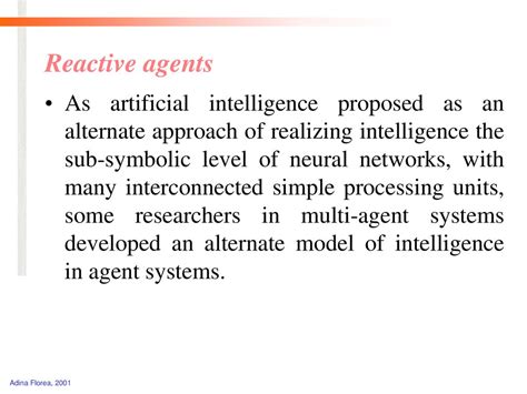 Introduction to Multi-Agent Systems - ppt download