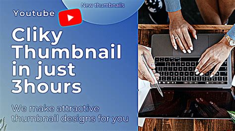 Design Professional Clicky And Attractive Youtube Thumbnail In Just 3